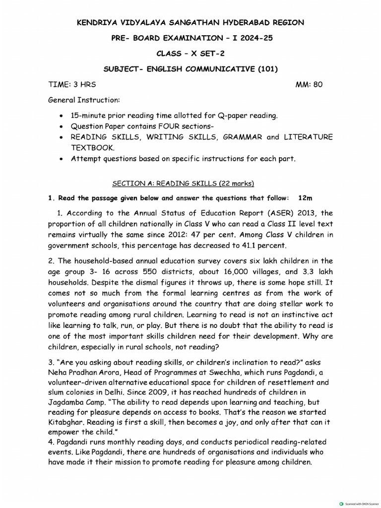 Pb1 x Eng 101(Comeng) Qp(Set2) Protected | PDF
