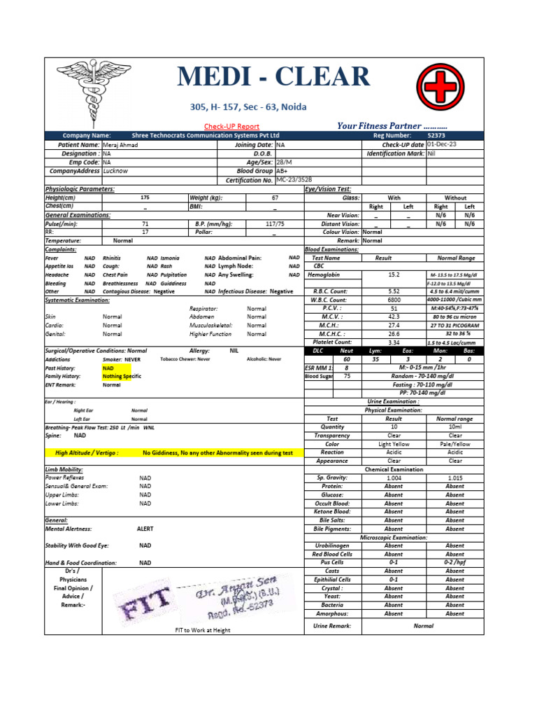 Meraj Ahmad | PDF | Blood | Diseases And Disorders