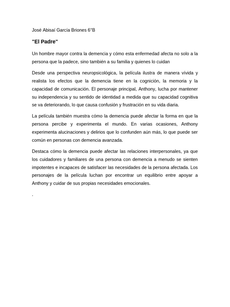 El Padre | PDF