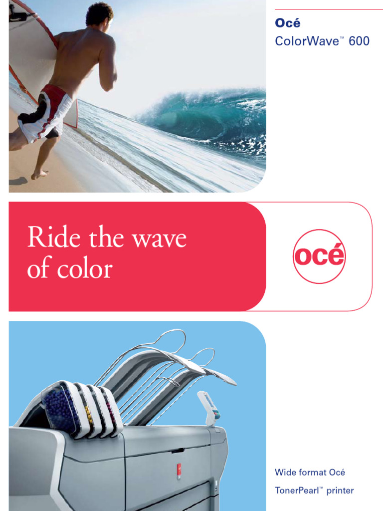 Brochure Technique Colorwave 600 Premia Printer | PDF | Printer ...