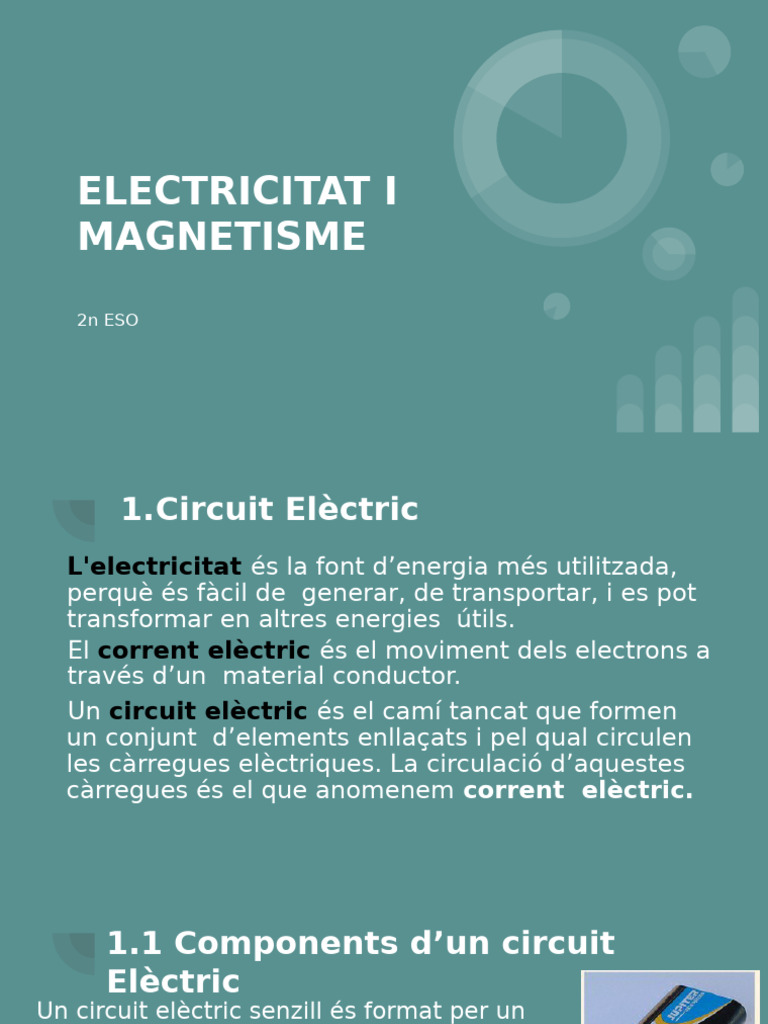 Electricitat I Magnetisme | PDF