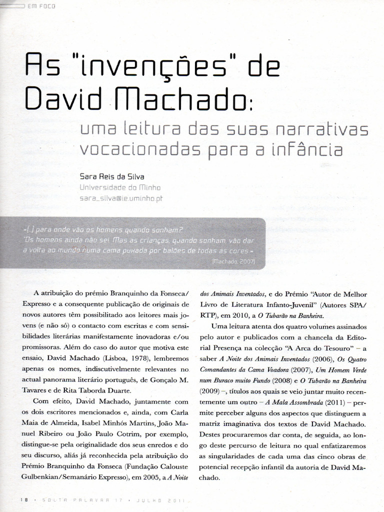 David Machado | PDF