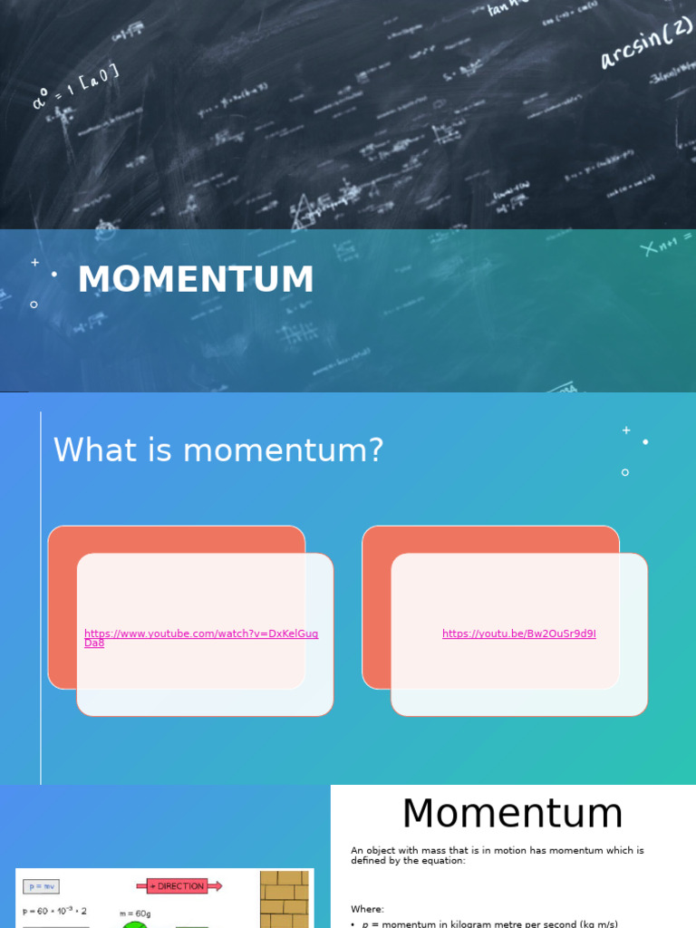6 Momentum | PDF | Momentum | Acceleration