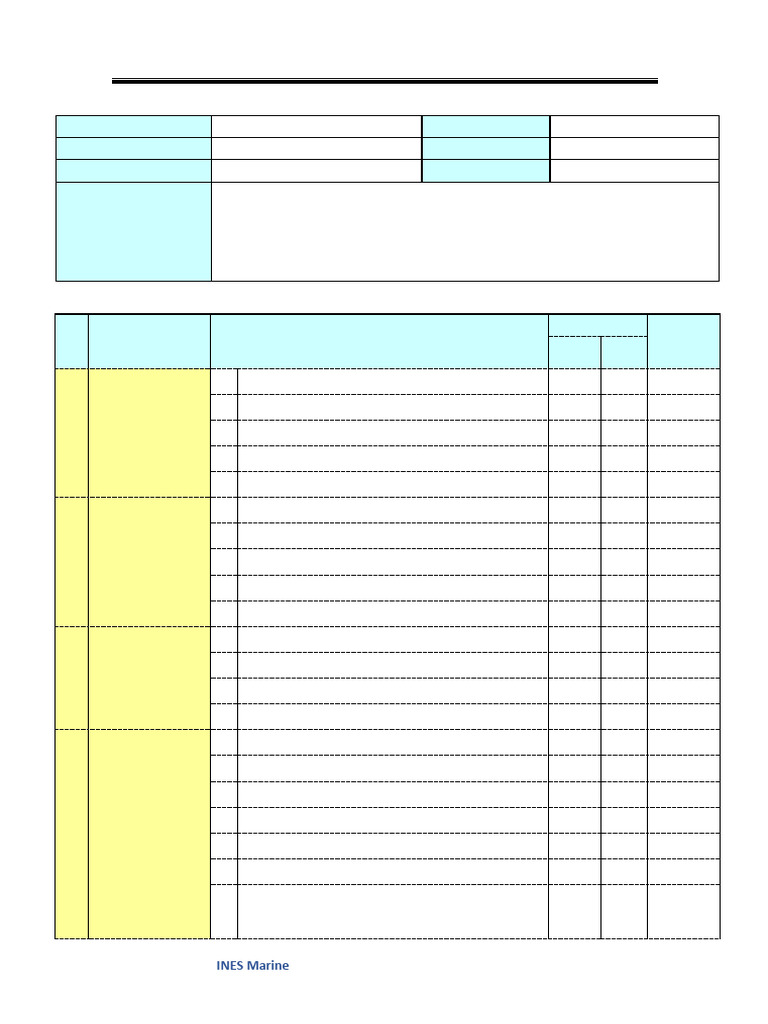 Annual Marine Elevator Inspection Report | PDF | Elevator ...