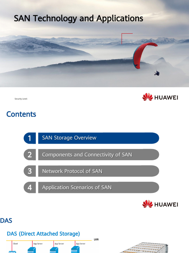 SAN Technology Overview and Applications | PDF | Computer Network ...