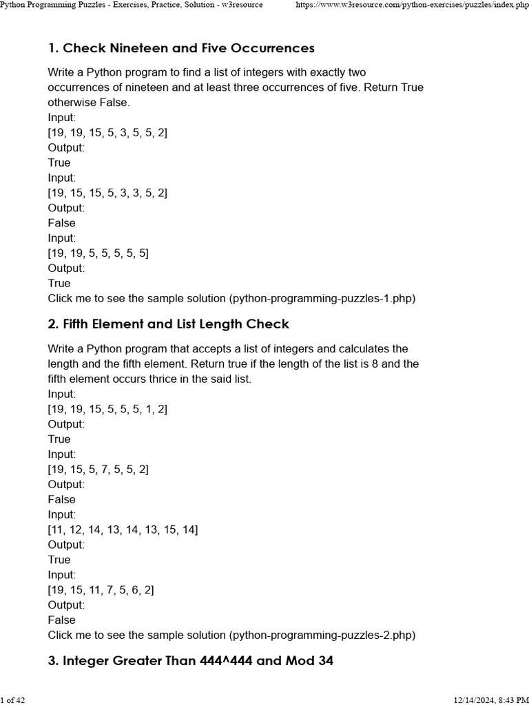 100 Python Programs | PDF | Matrix (Mathematics) | String (Computer ... 100 Python Programs | PDF | Matrix (Mathematics) | String (Computer ...