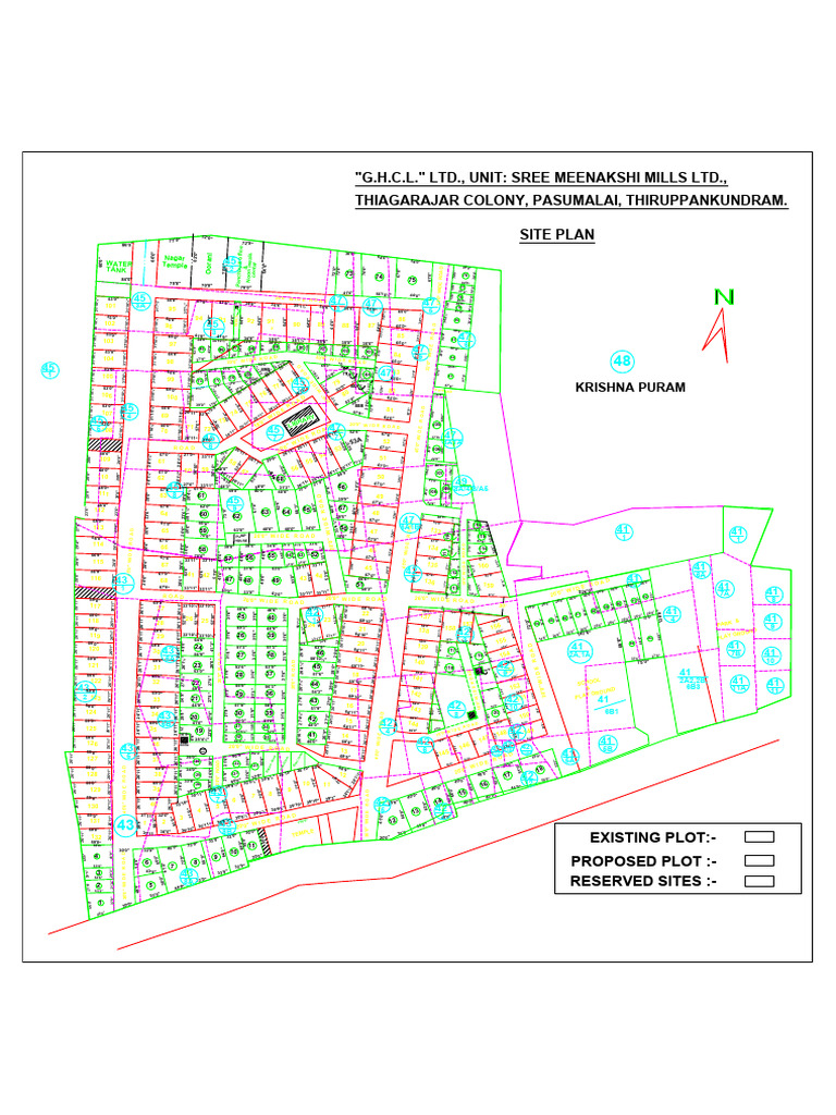 Thigarajar Colony - Map 231128 075258 | PDF