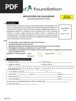 SRC Trust Fund - Application Form 2024 | PDF | Career & Growth | Finance & Money Management