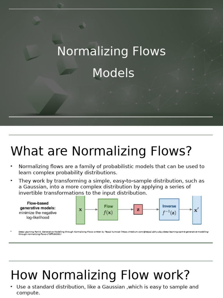 Normalizing Flows | PDF Normalizing Flows | PDF