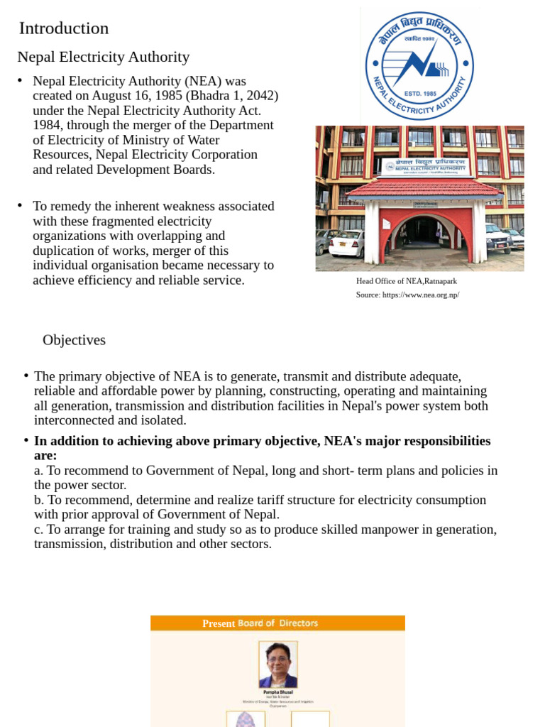Overview of Nepal Electricity Authority | PDF | Electric Power ...