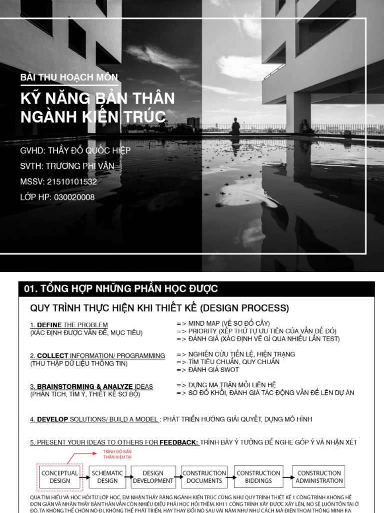 KNBT ngành Kiến Trúc (personal) | PDF