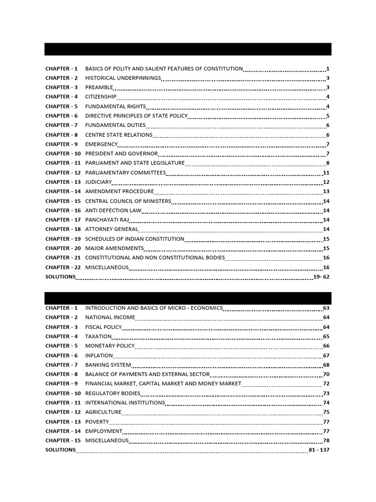 Prelims Pyqs Book Final | PDF | Government | Political Science