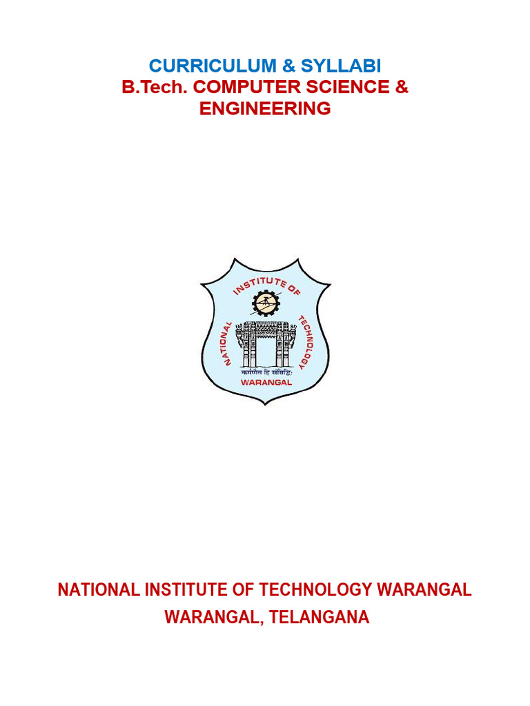 1 B.tech Computer Science and Engineering Curriculum New 2024-25-2024 7-19-15 40 32 | PDF ...