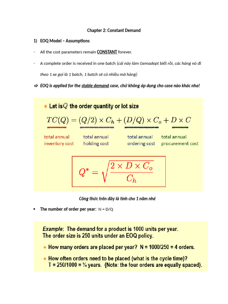 Chapter 2 Note | PDF