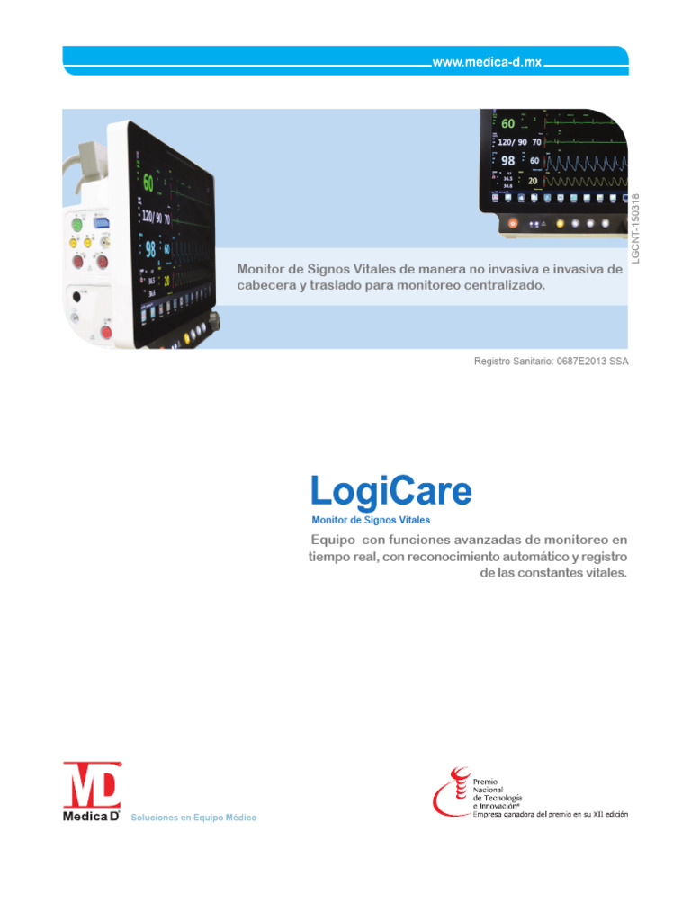 MONITOR-CONFIGURADO-CATALOGO | PDF | Presión sanguínea | Monitoreo ...