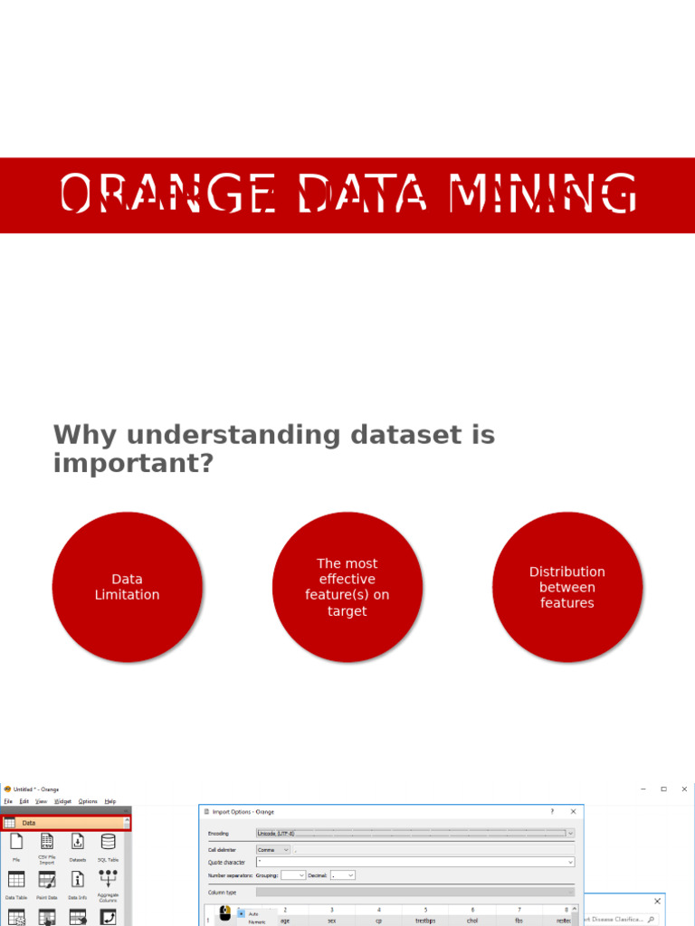 Orange Lecture02 - Understanding Dataset (2) | PDF | Statistics | Data Type