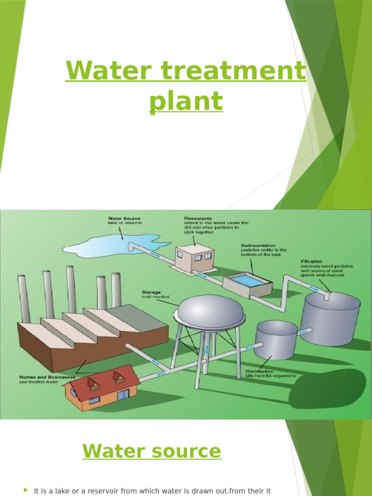 Water Treatment Plant Process Steps | PDF