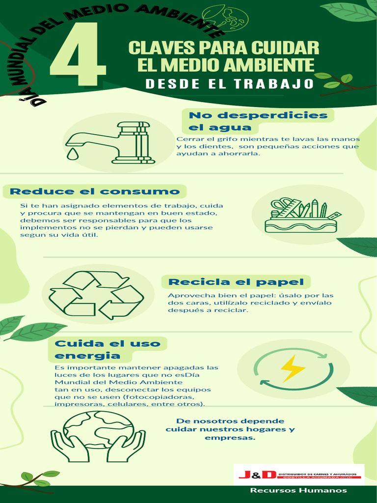 4 Tips para El Cuidado Del Medio Ambiente | PDF