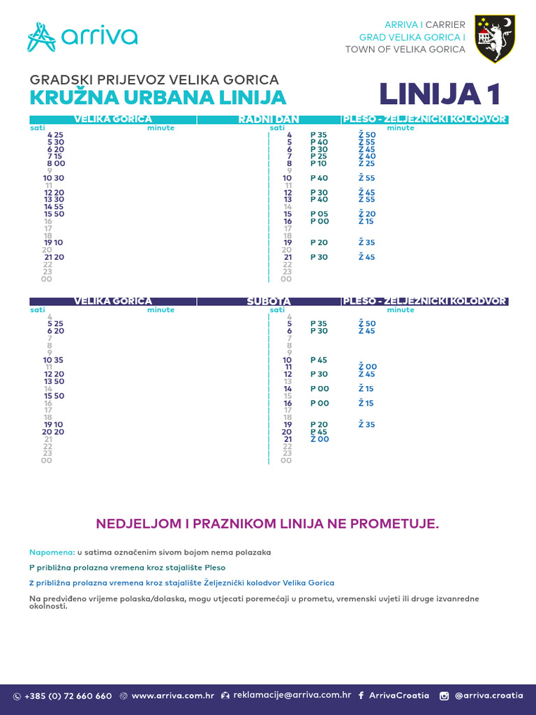 Linija1 Kruzna | PDF