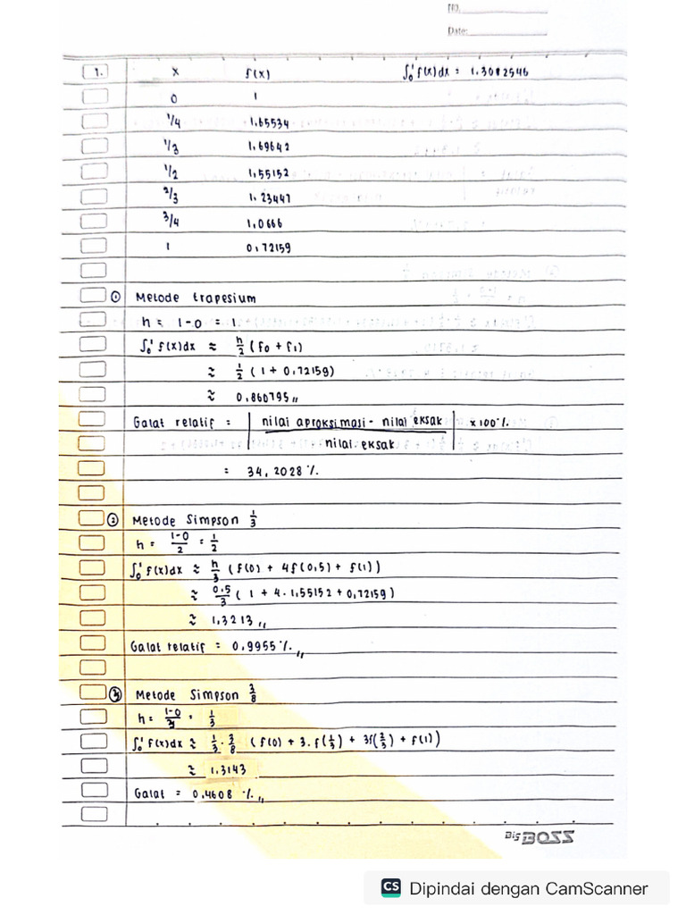 Latihan Metnum | PDF