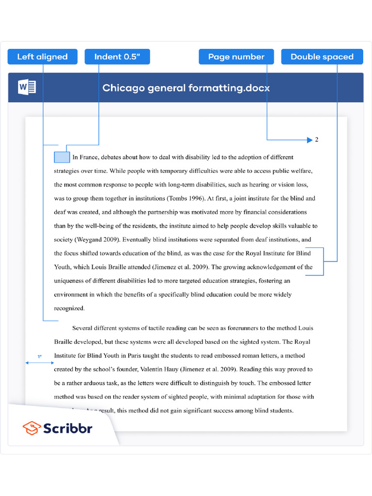 Chicago General Formatting | PDF