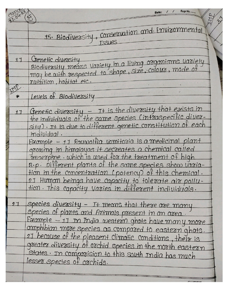 15.biodiversity, Conservation | PDF