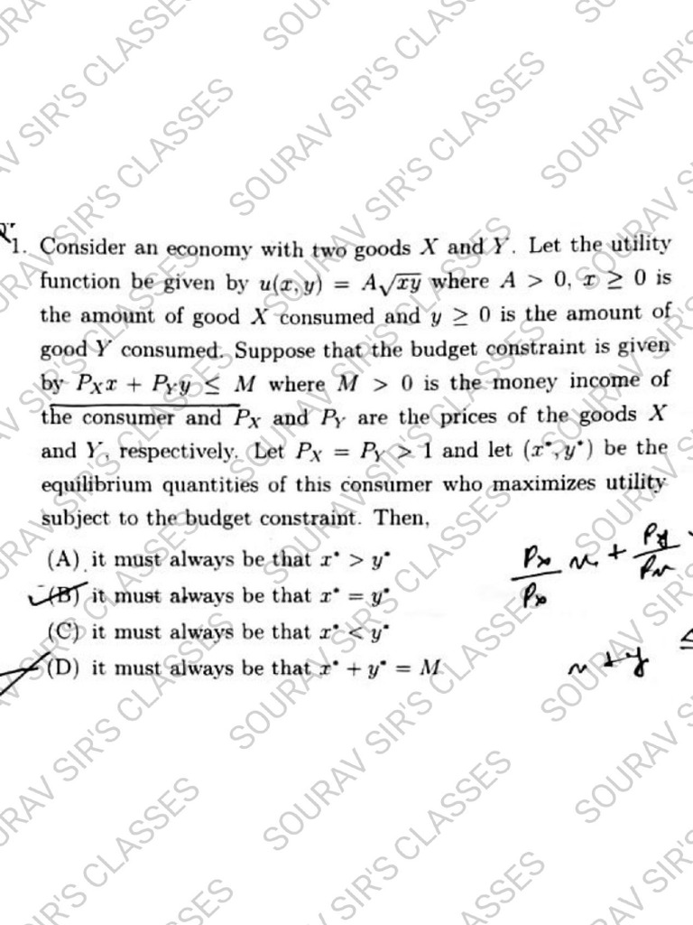 MSQE 2022 - PEA (Objective) | PDF