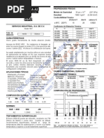 Ficha Tecnica Tubos Acero Inox 270 PDF | PDF | Acero | Hierro