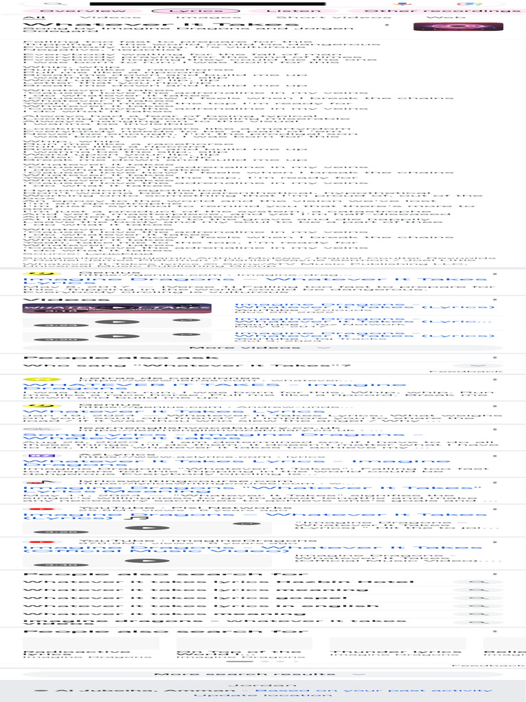 Imagine Dragons Fans' Anthem | PDF | Musicians | Music Industry