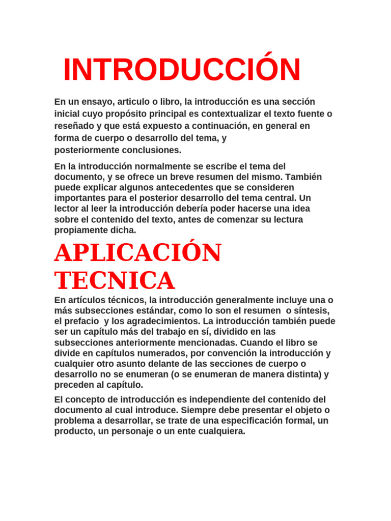 INTRODUCCIÓN | PDF