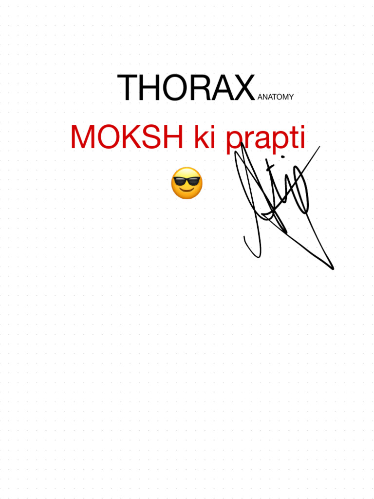 Thorax-moksh Ki Prapti | PDF