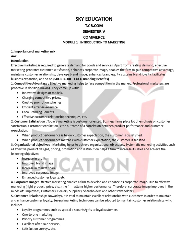 Tybcom Sem v Commerce | PDF | Marketing | Brand