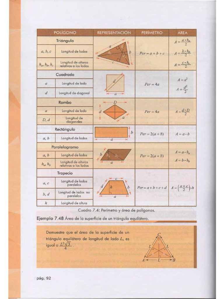 Formulario Area Poligonos | PDF