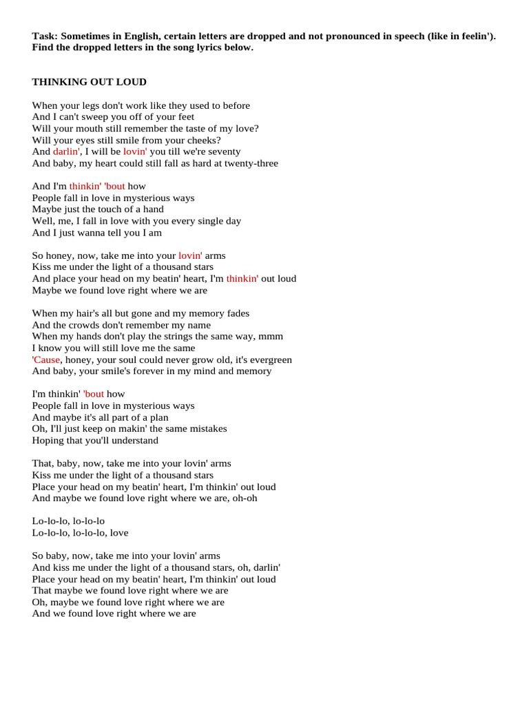 Dropped Letters | PDF