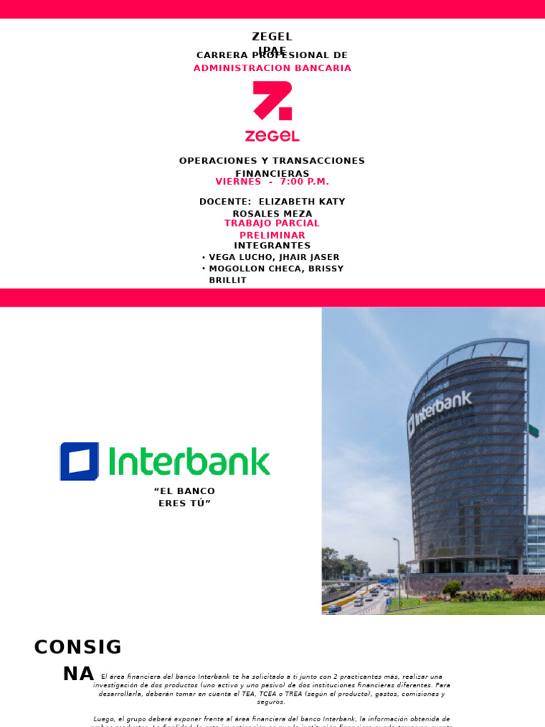 INTERBANK - GRUPO 3 | PDF | Protección al Consumidor | Bancos