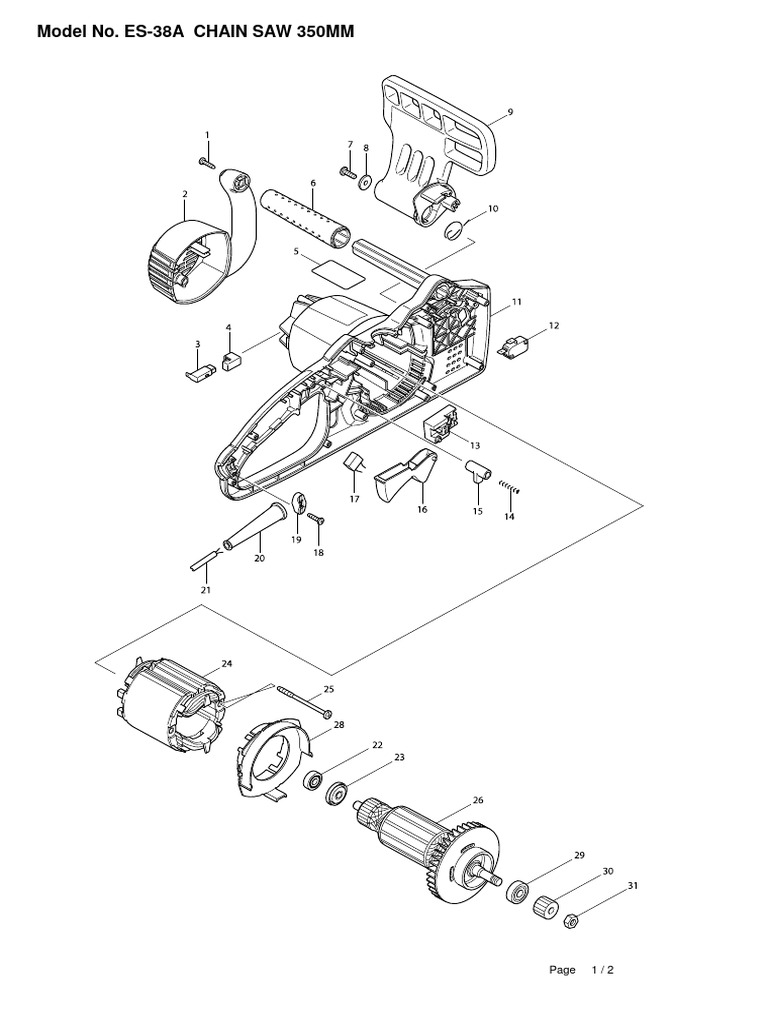 Ersatzteile Dolmar Es 38a