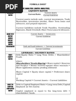 Financial Management Acca Complete Formula Notes | PDF | Net Present ...