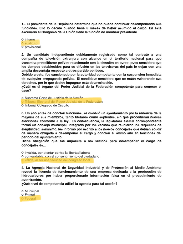 Simulador Ceneval | PDF | México | Caso de ley