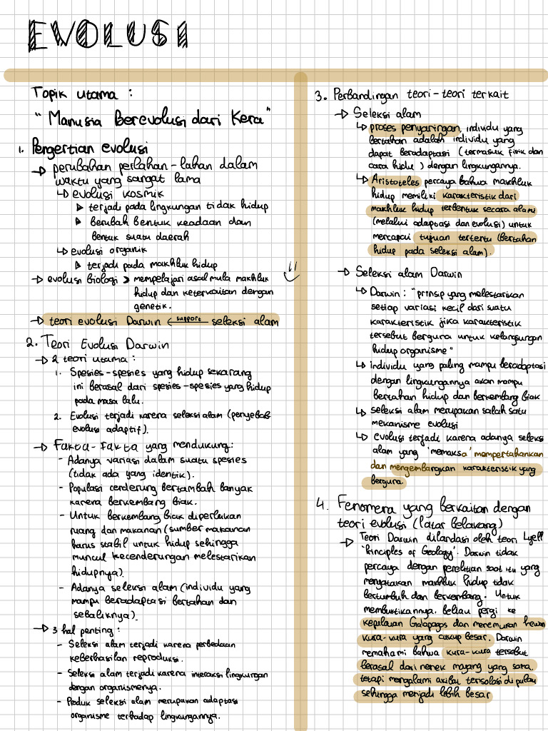 Biologi Evolusi | PDF