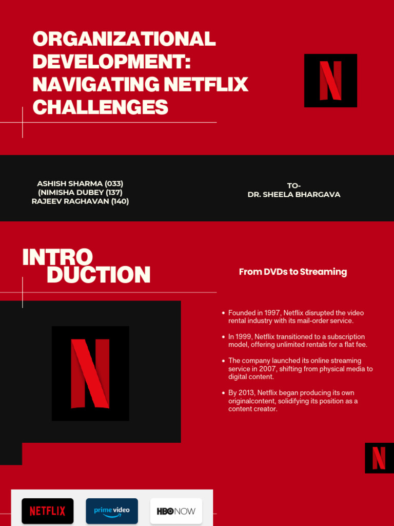 Red and Black Creative Portfolio Presentation | PDF | Leadership | Netflix