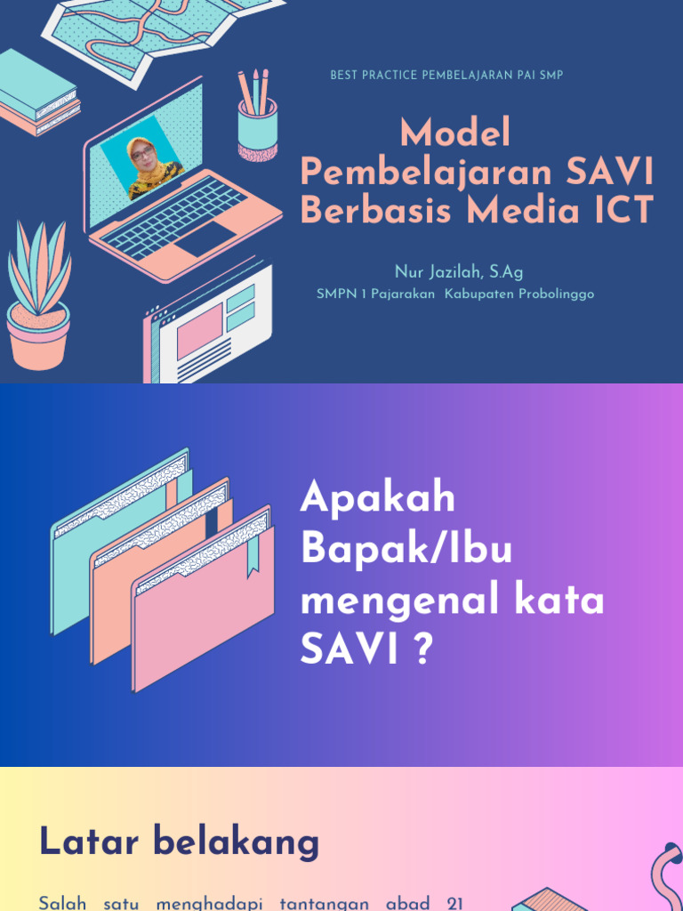 Pembelajaran Model Savi | PDF