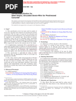 ASTM A416 Prestressing Strand Specs | PDF | Building Engineering ...