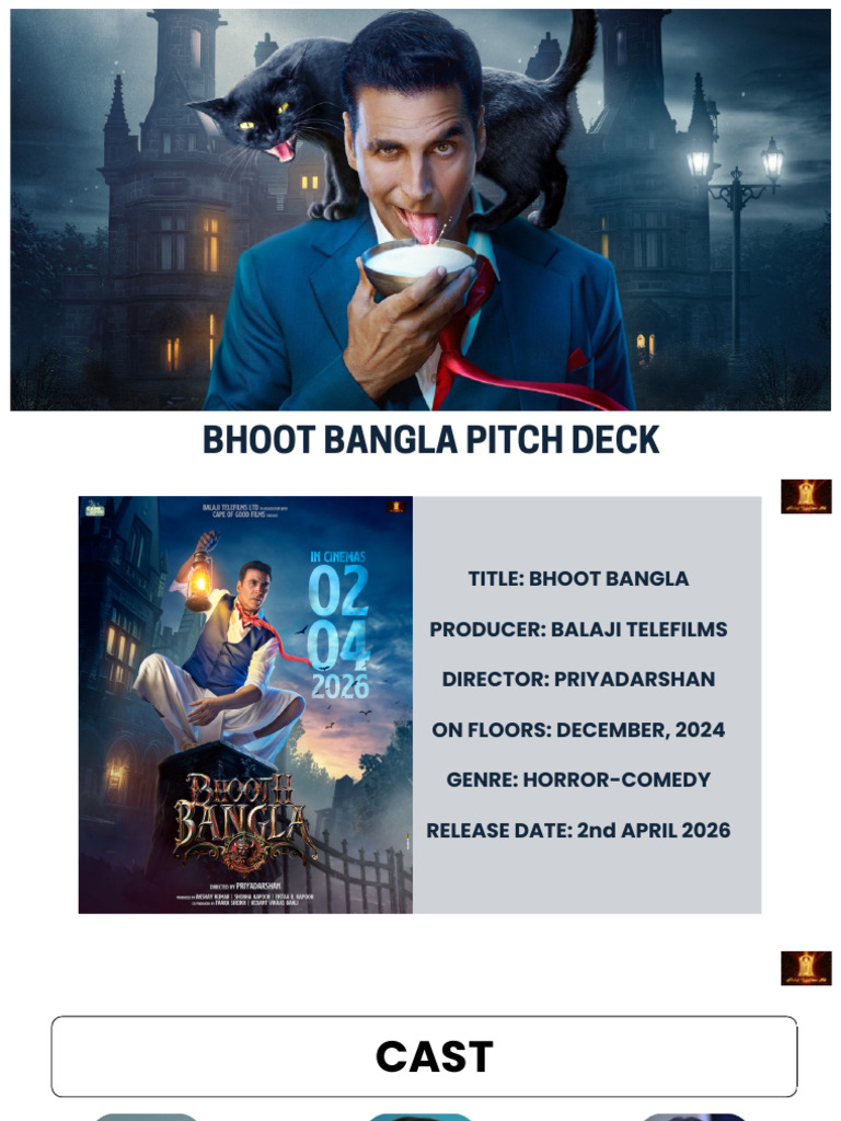 Bhoot Bangla Brands Pitch Deck | PDF