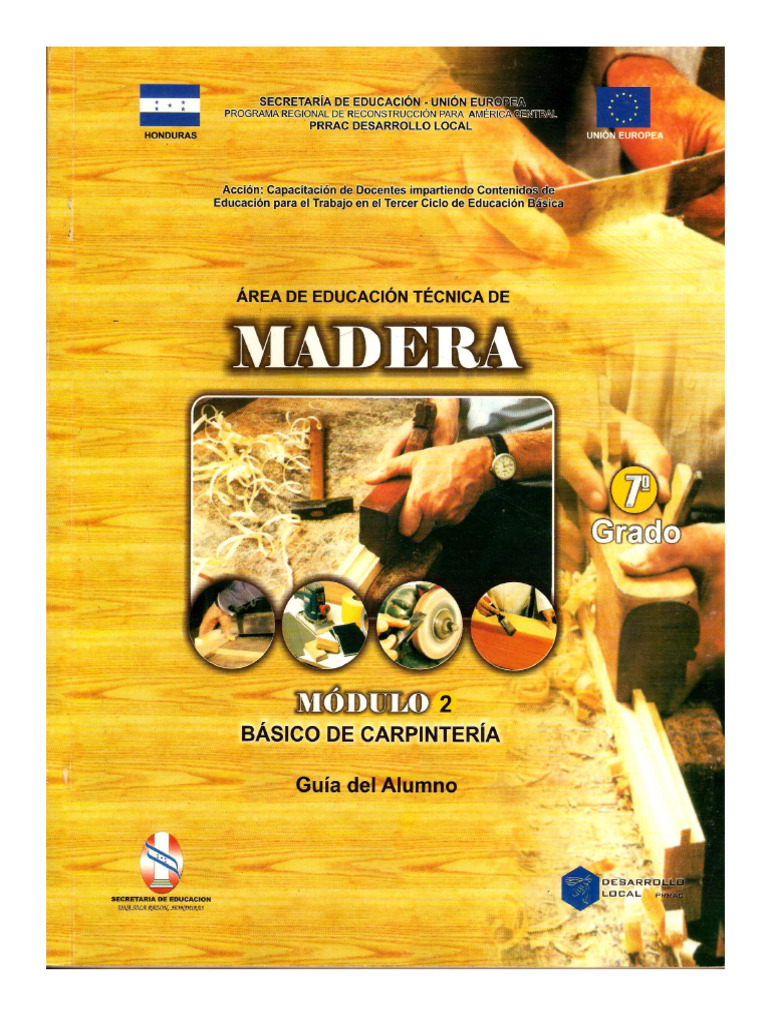 Madera Módulo 2, Básico Carpinteria (Guía Del Alumno) | PDF