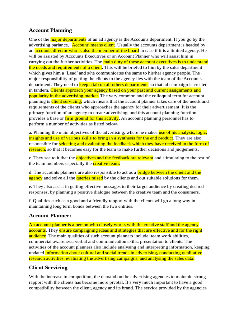 Structure of Ad Agency | PDF | Graphic Design | Advertising