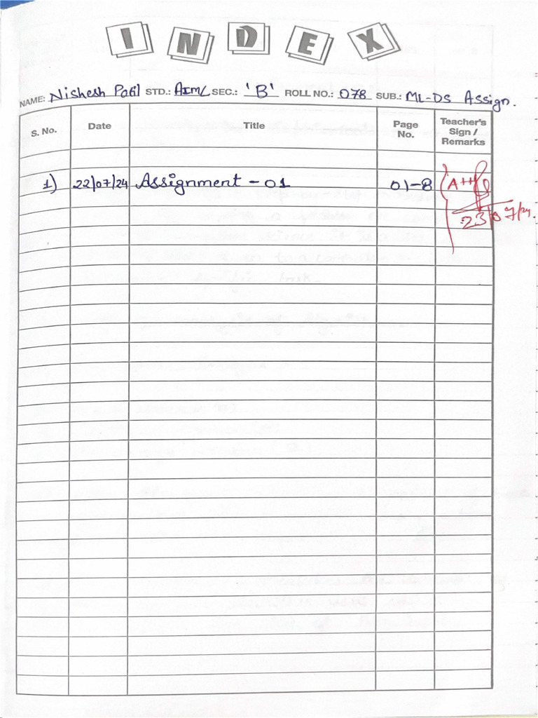 1 ML Ds Asssignment Compressed | PDF