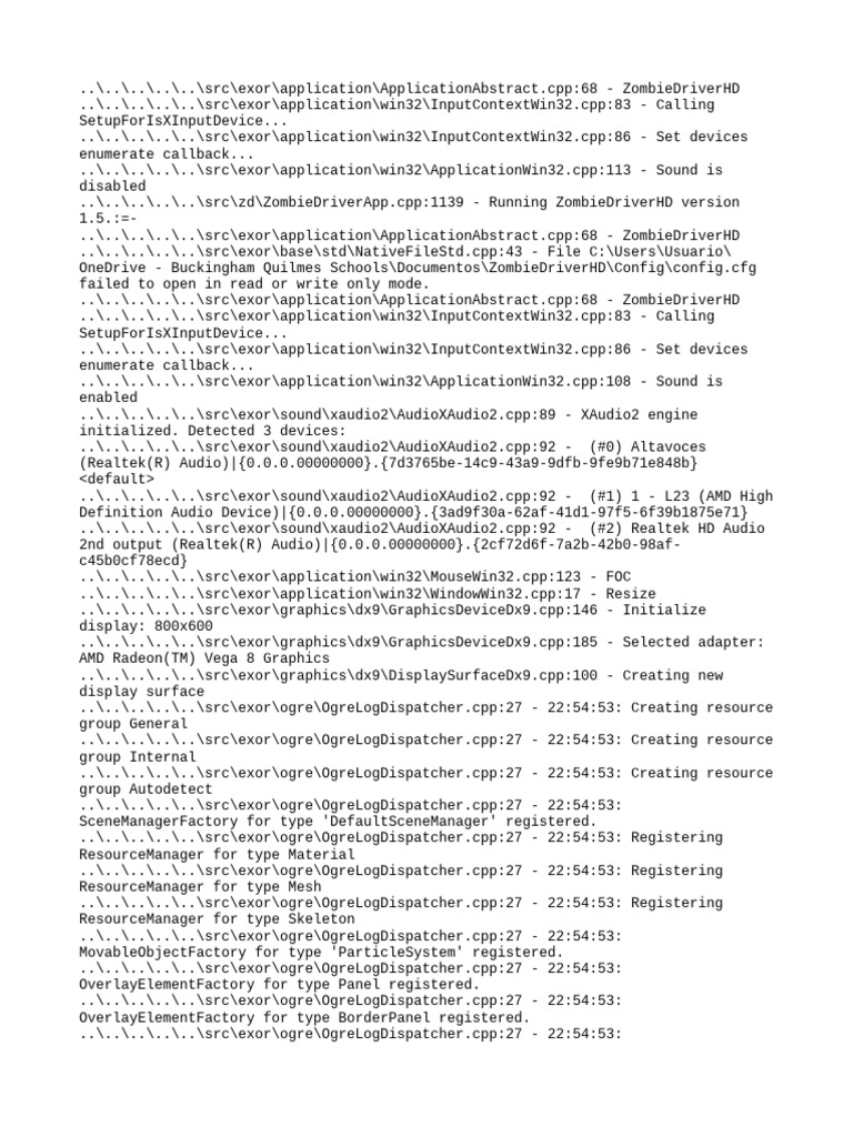 Exor Logs | PDF | Computer Graphics | Graphics