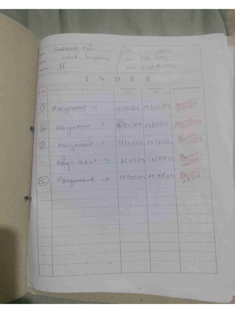 CC Assignment 5 | PDF