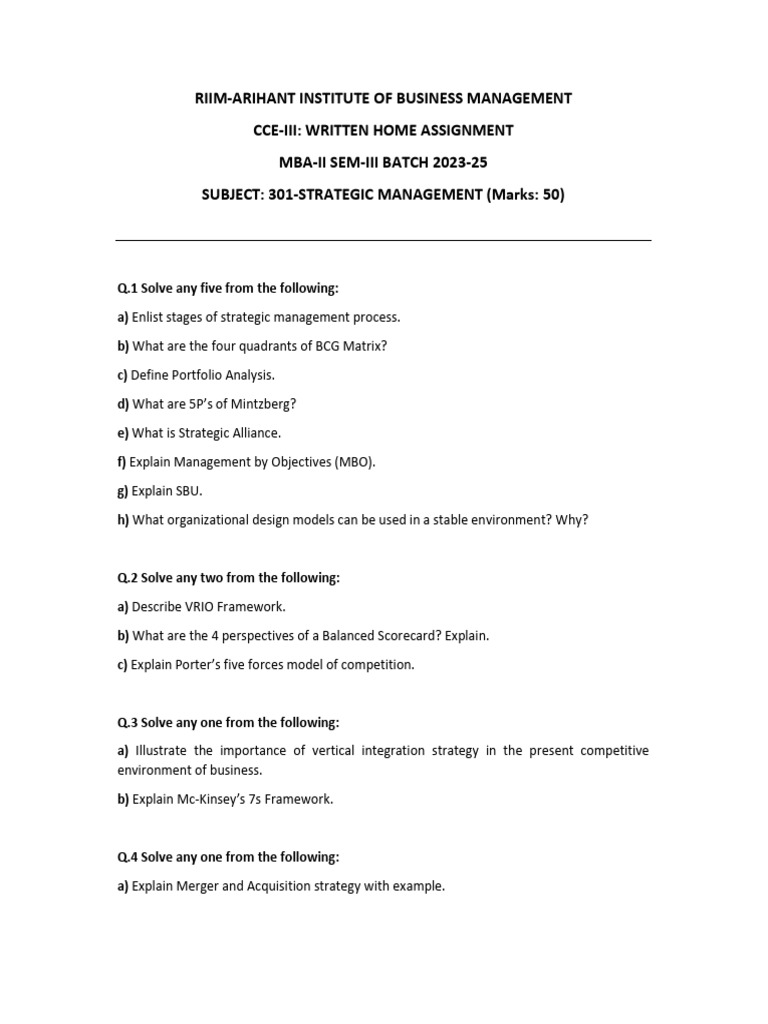 Assignments Core Subjects | PDF | Corporate Social Responsibility ...