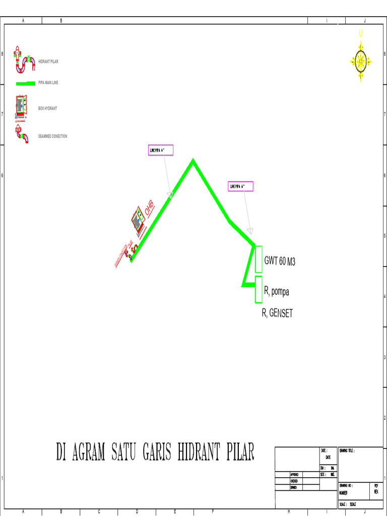 DI AGRAM HIDRANT | PDF